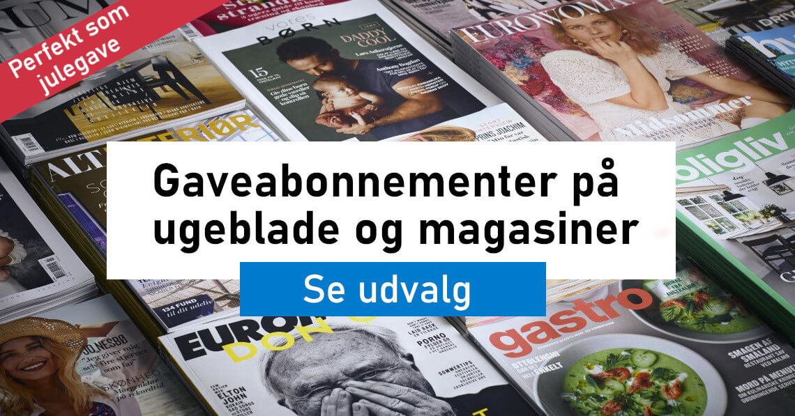 Abonnementer på Blade | Aviser | Streaming | Mobil | Bredbånd