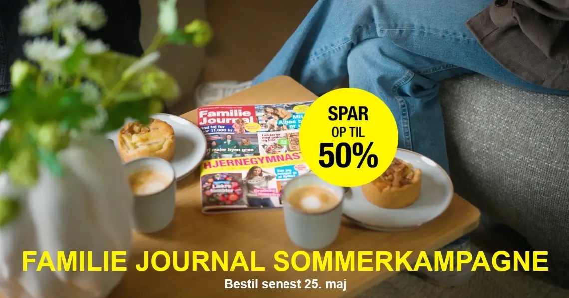 Danske ugeblade | Tilbud på abonnement | Spar op til 79% ⭐