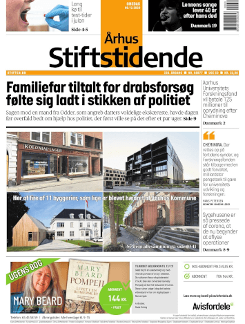 Århus Stiftstidende Abonnement | Første måned GRATIS⭐